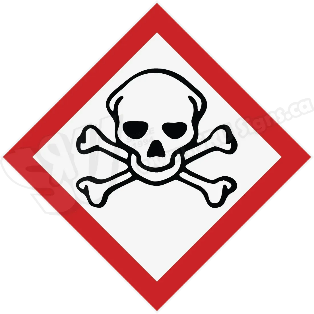 SRUPLAC205 | GHS – Skull and Crossbones