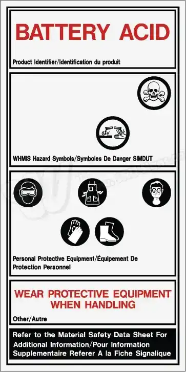 WHMIS | Stripes R Us