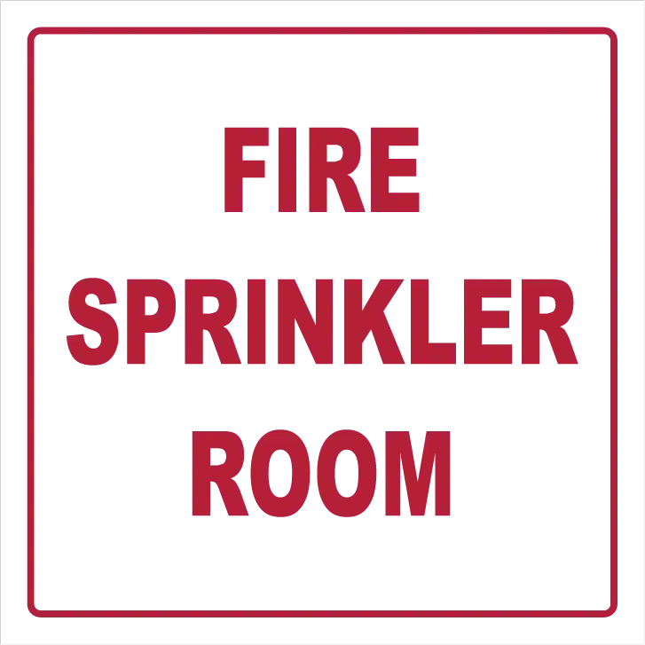 SRUFIRE064 | Fire Sprinkler Room.